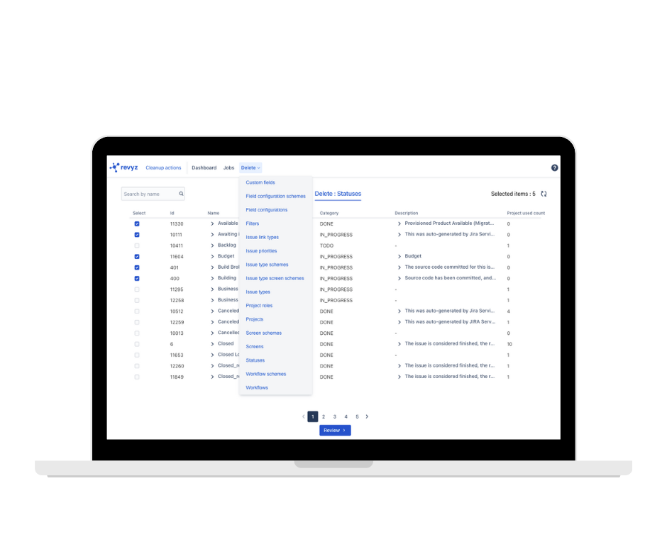 Revyz | Atlassian | Jira Data Manager | Backup Restore Analyze Optimize