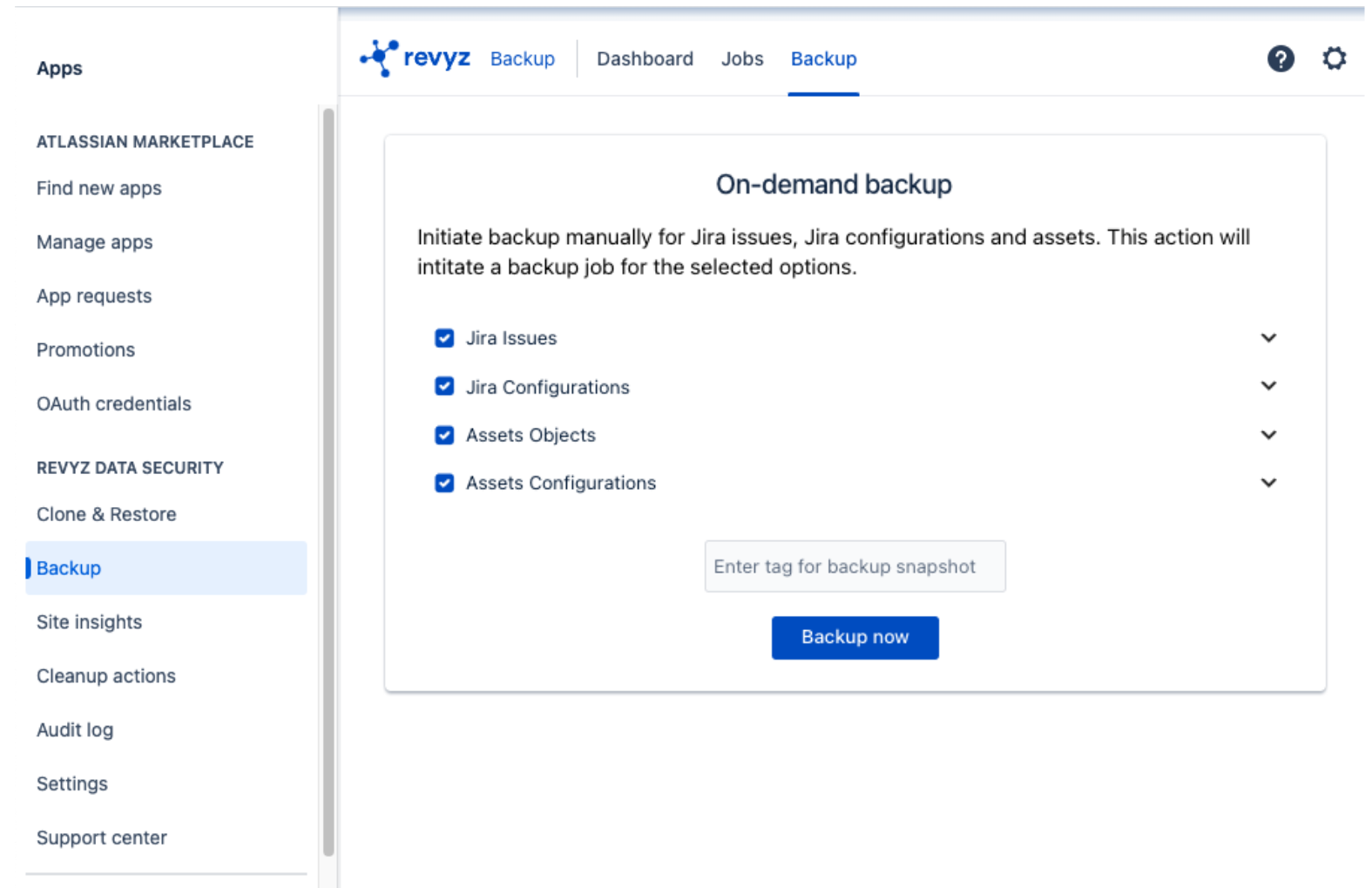 How to Recover a Jira Project from Backup Using Revyz : A Step-by-Step Guide